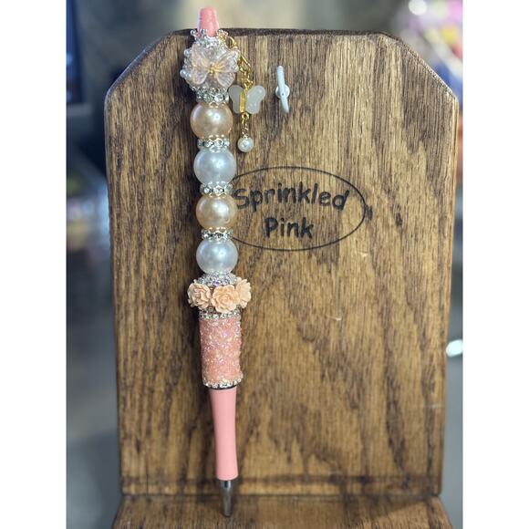 Handmade | Office | 92 Inspired Handcrafted Extended Length Beaded Pen ...